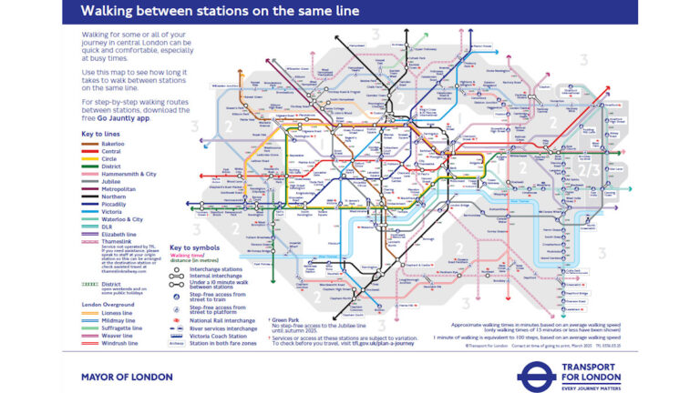 New London walking maps launched | Walking Post