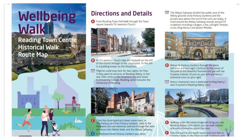 New guides for walking in Reading | Walking Post